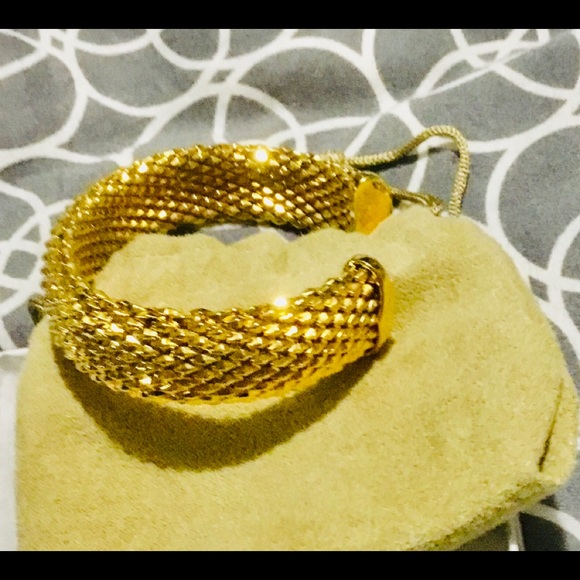 Jewelry | Stunning 18k Gp Bracelet Cuff | Poshmark